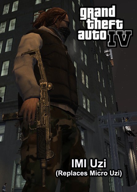 IMI Uzi - GTA IV Mod for Grand Theft Auto IV | GTA4 Mods