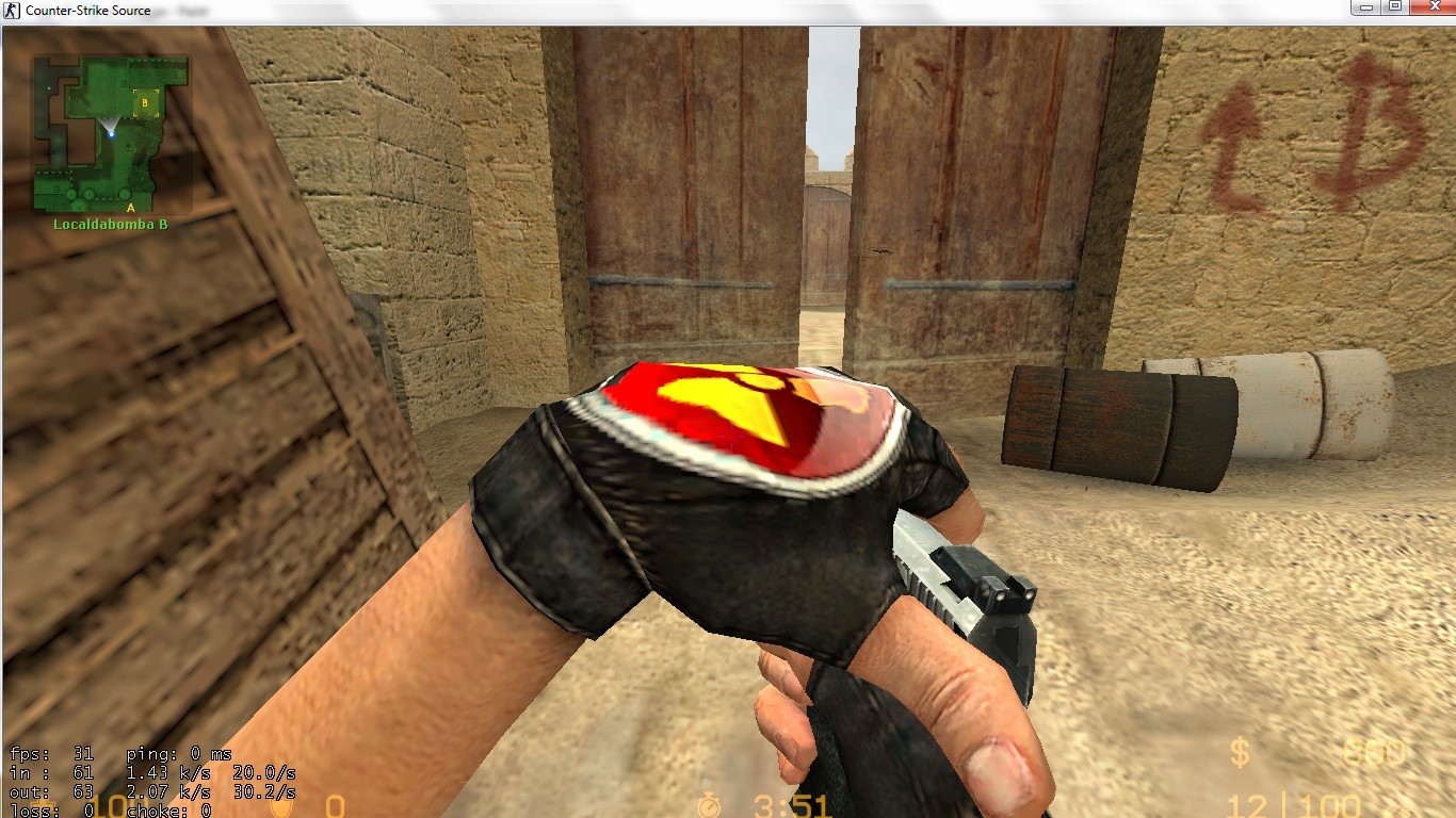 Nuke Hands Mod for Counter-Strike: Source | CS:S Mods