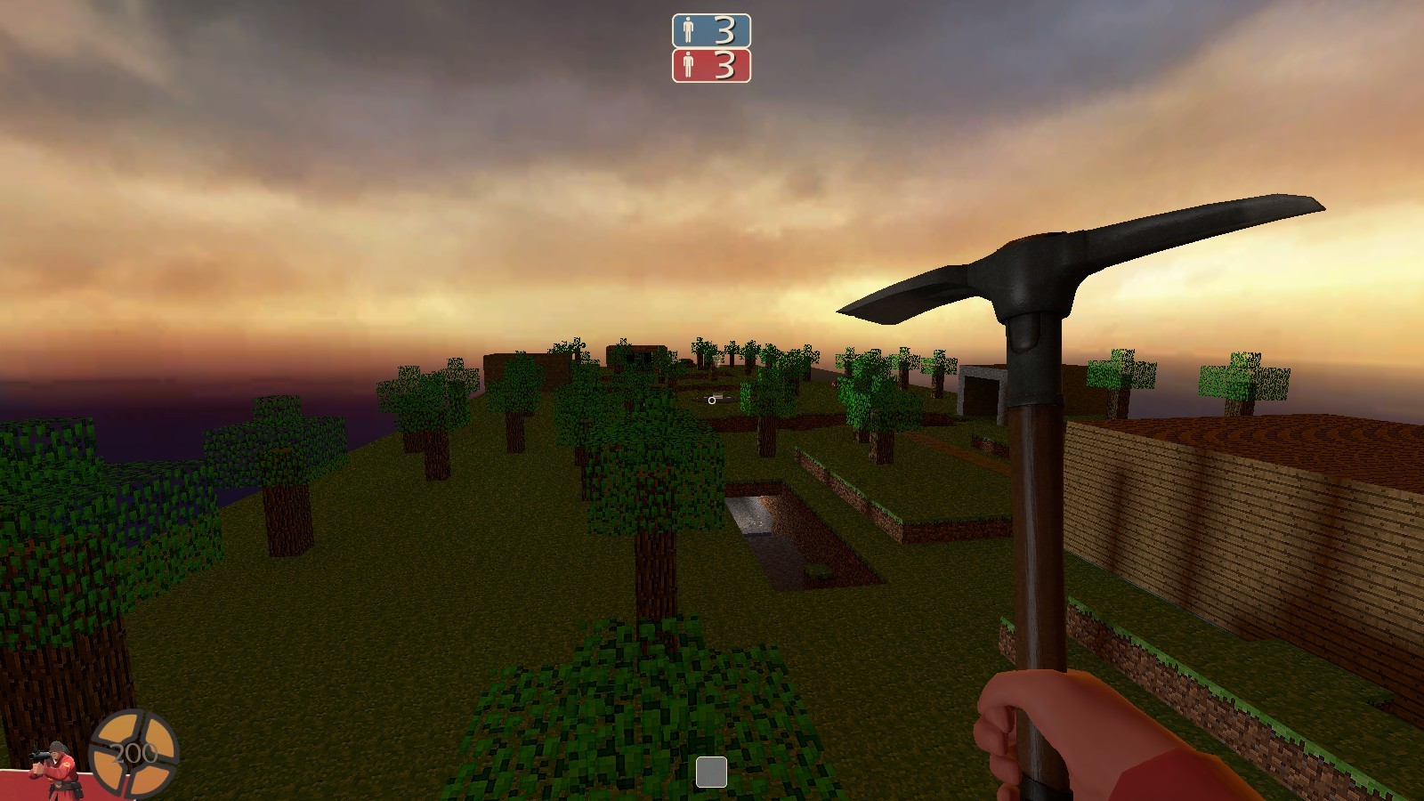 Arena: Minecraft Ravine Mod for Team Fortress 2 | TF2 Mods