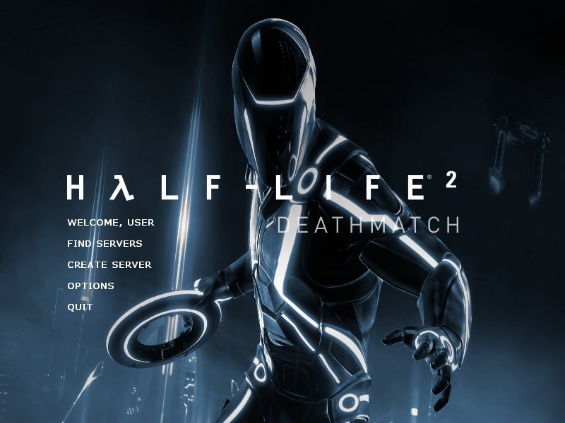 Tron Weapons V1 [Half-Life 2] [Mods]