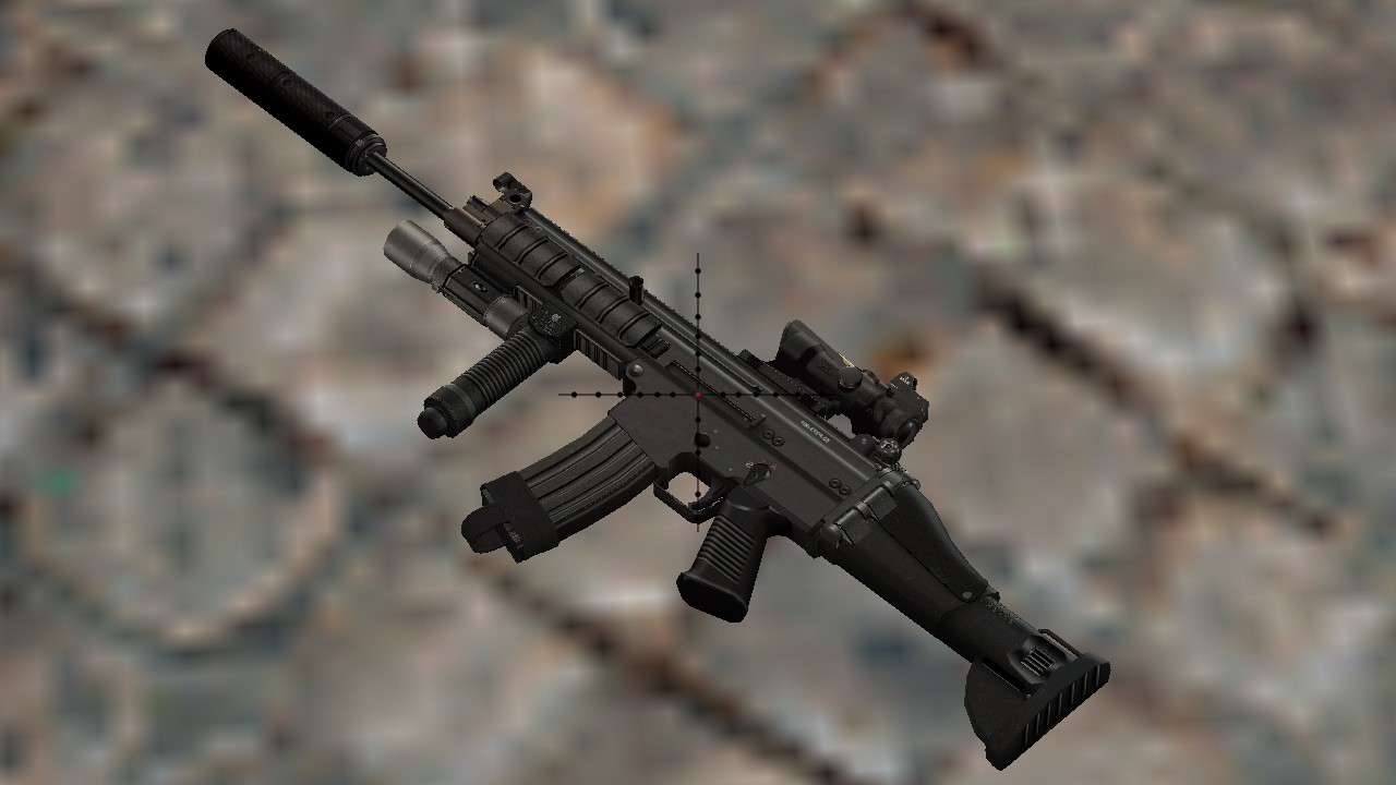 C's Tactical SCAR-L Mod for Counter-Strike 1.6 | CS1.6 Mods