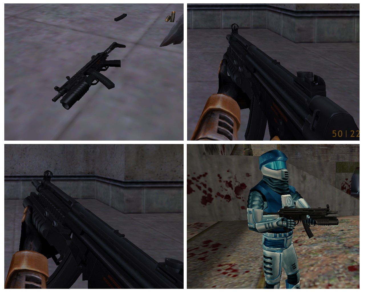 HK mp5 m203 Mod for Half-Life | HL Mods