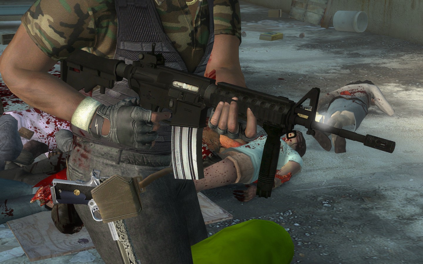 Detailed Arby26's M4A1 Mod for Left 4 Dead 2 | L4D2 Mods