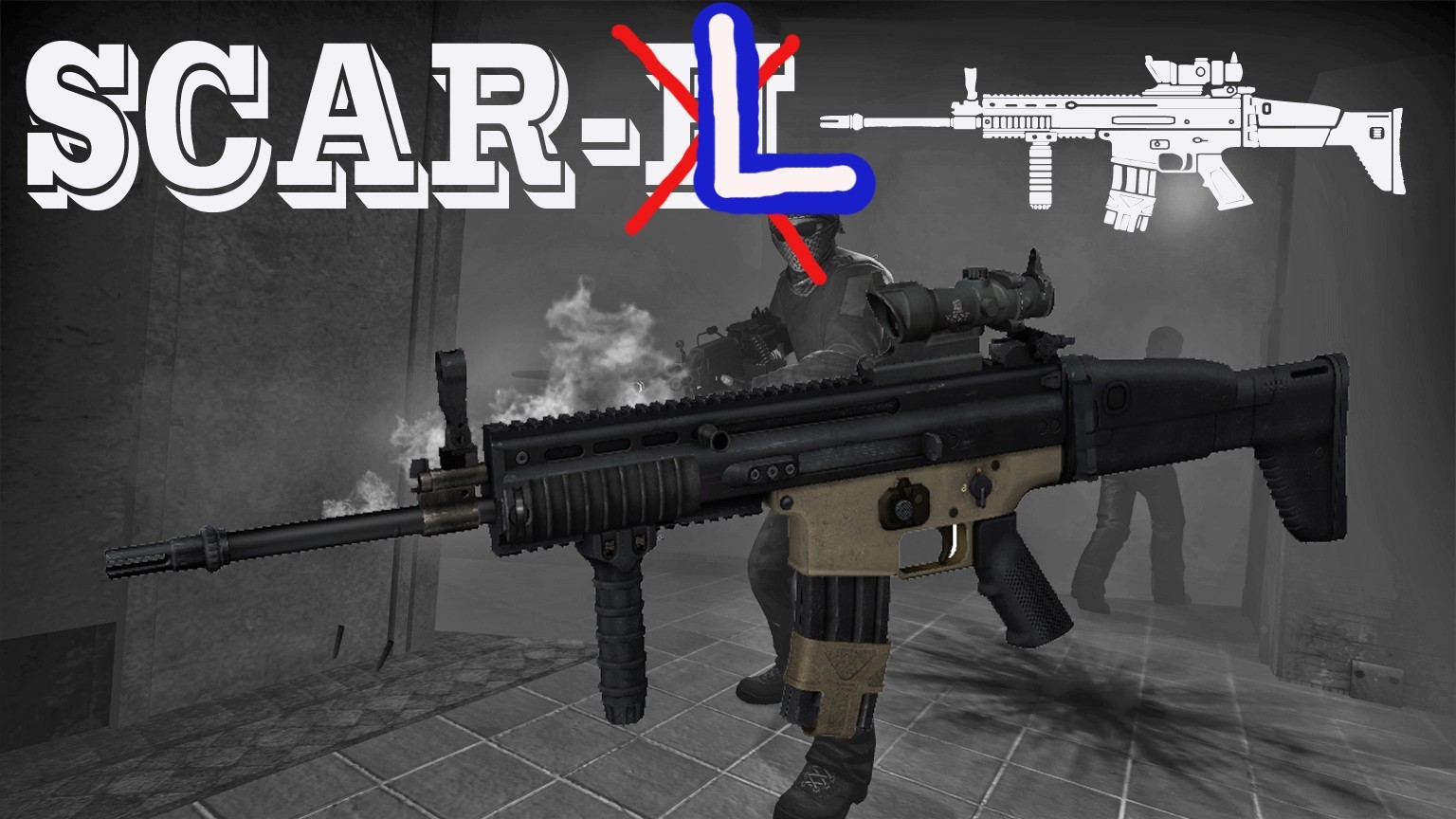 End of Days SCAR-L [Counter-Strike: Source] [Mods]