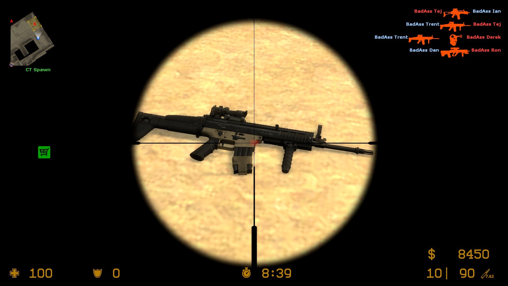 End of Days SCAR-L Mod for Counter-Strike: Source | CS:S Mods