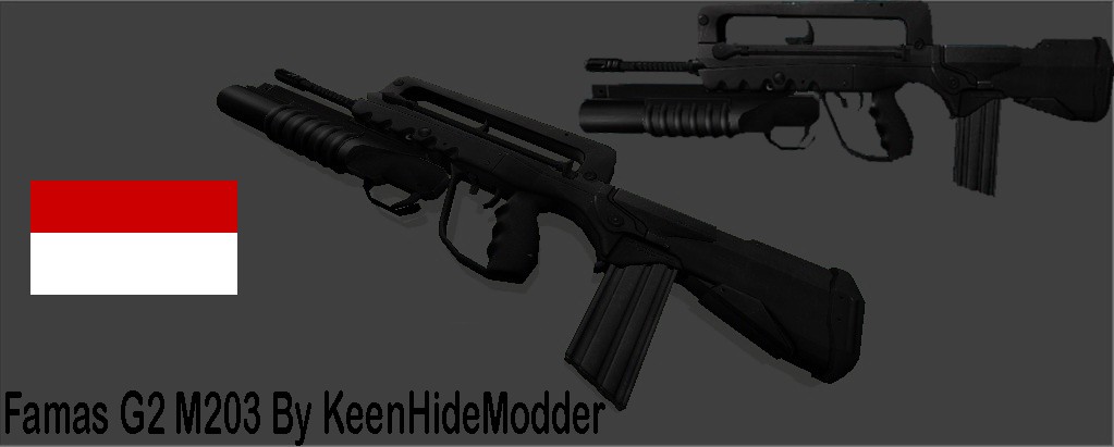 Ankalar Famas G2 M203 [Counter-Strike: Condition Zero] [Mods]
