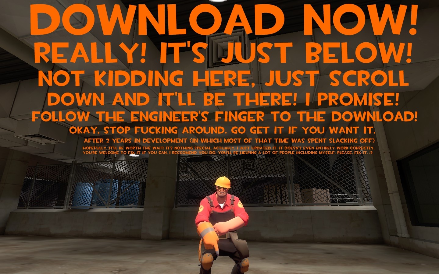 Fixed Engineer Gloves (V4 BETA) Mod for Team Fortress 2 | TF2 Mods