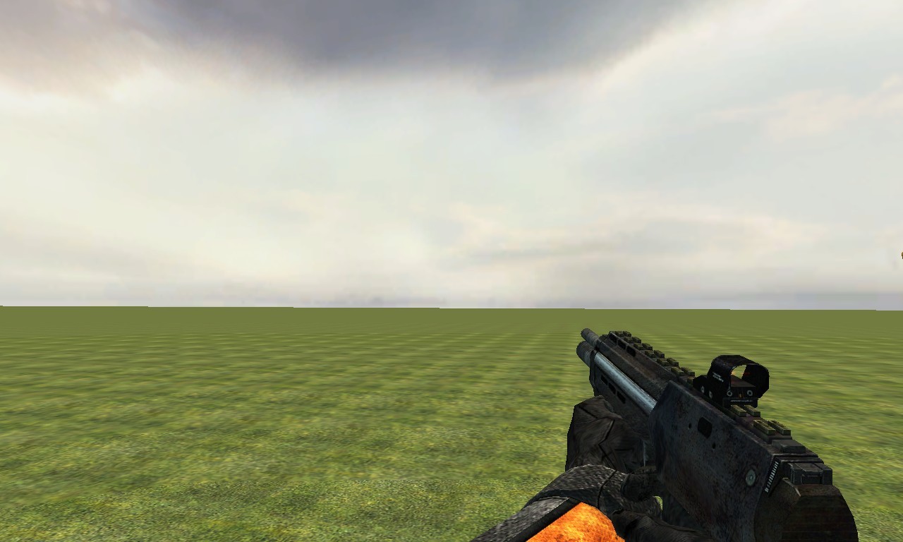 Default HL2 SMG on IIopn's MP7 Animations Mod for Half-Life 2 | HL2 Mods