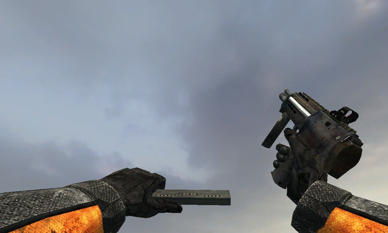 Default HL2 SMG on IIopn's MP7 Animations Mod for Half-Life 2 | HL2 Mods