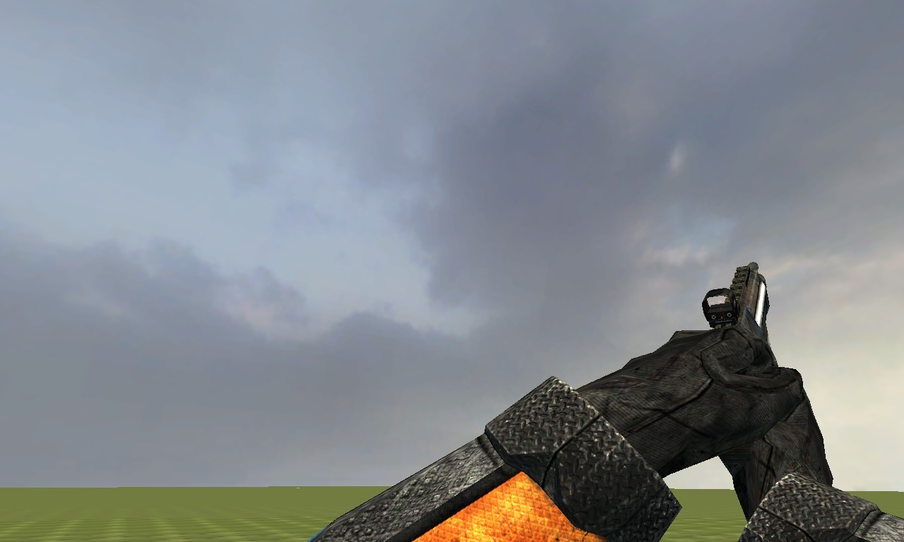 Default HL2 SMG on IIopn's MP7 Animations Mod for Half-Life 2 | HL2 Mods