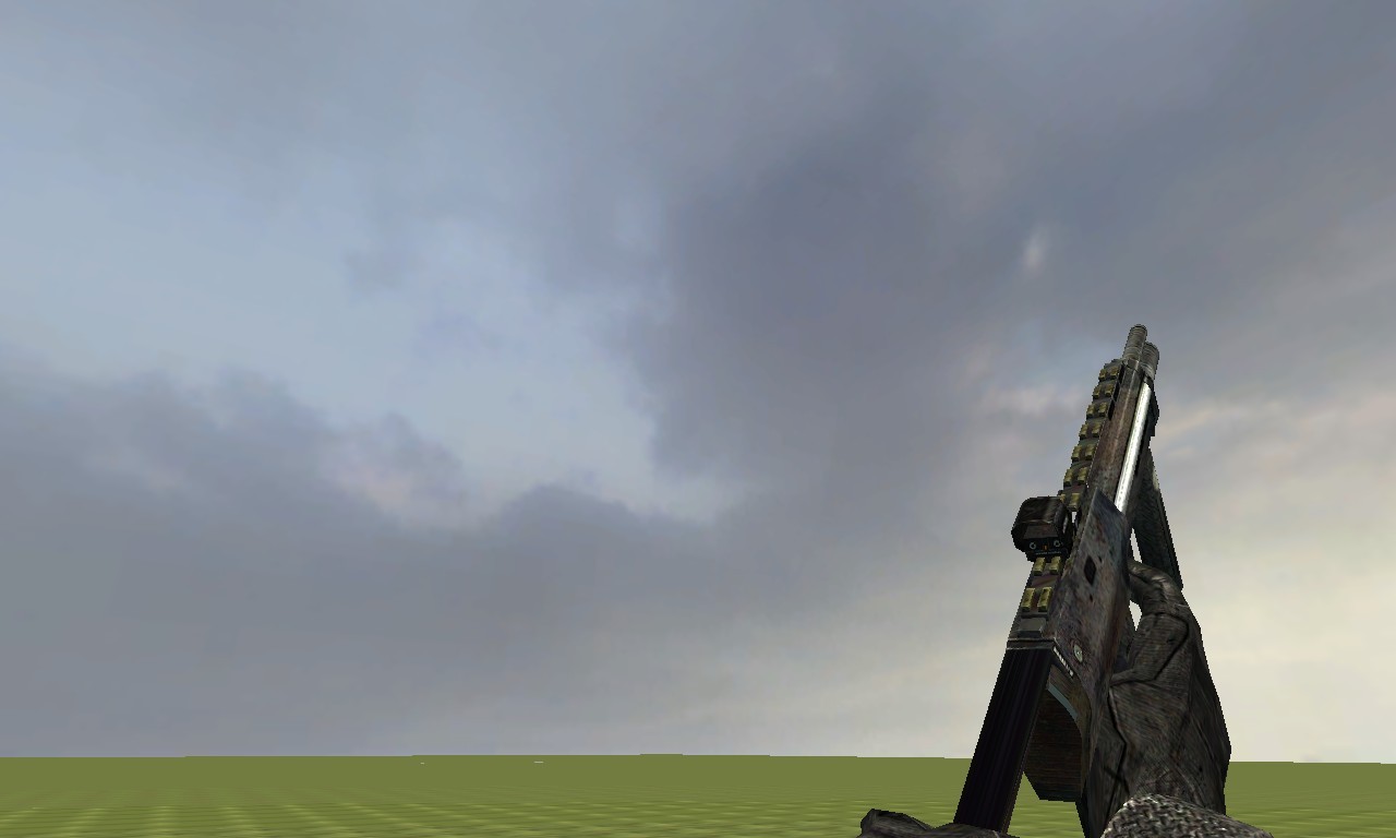 Default HL2 SMG on IIopn's MP7 Animations Mod for Half-Life 2 | HL2 Mods