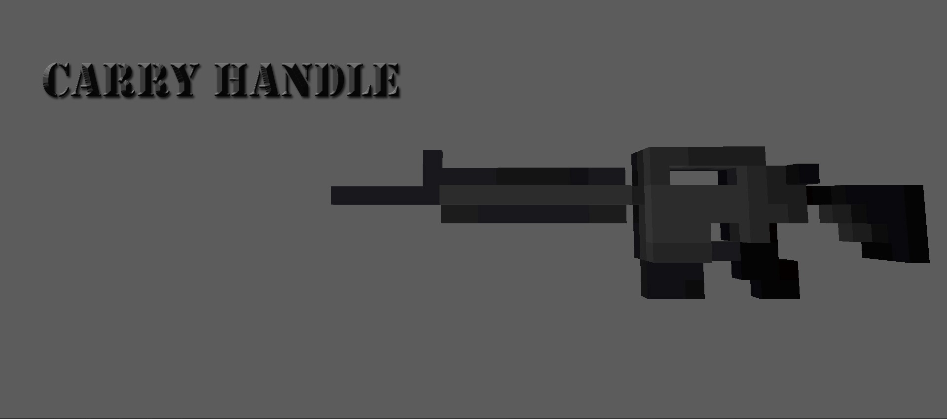 AR15 ACOG / Carry Handle [Ace of Spades] [Mods]