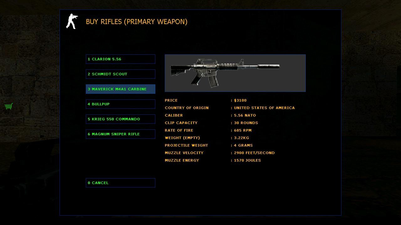 BLACK & BLUE STAR GUI [Counter-Strike 1.6] [Mods]