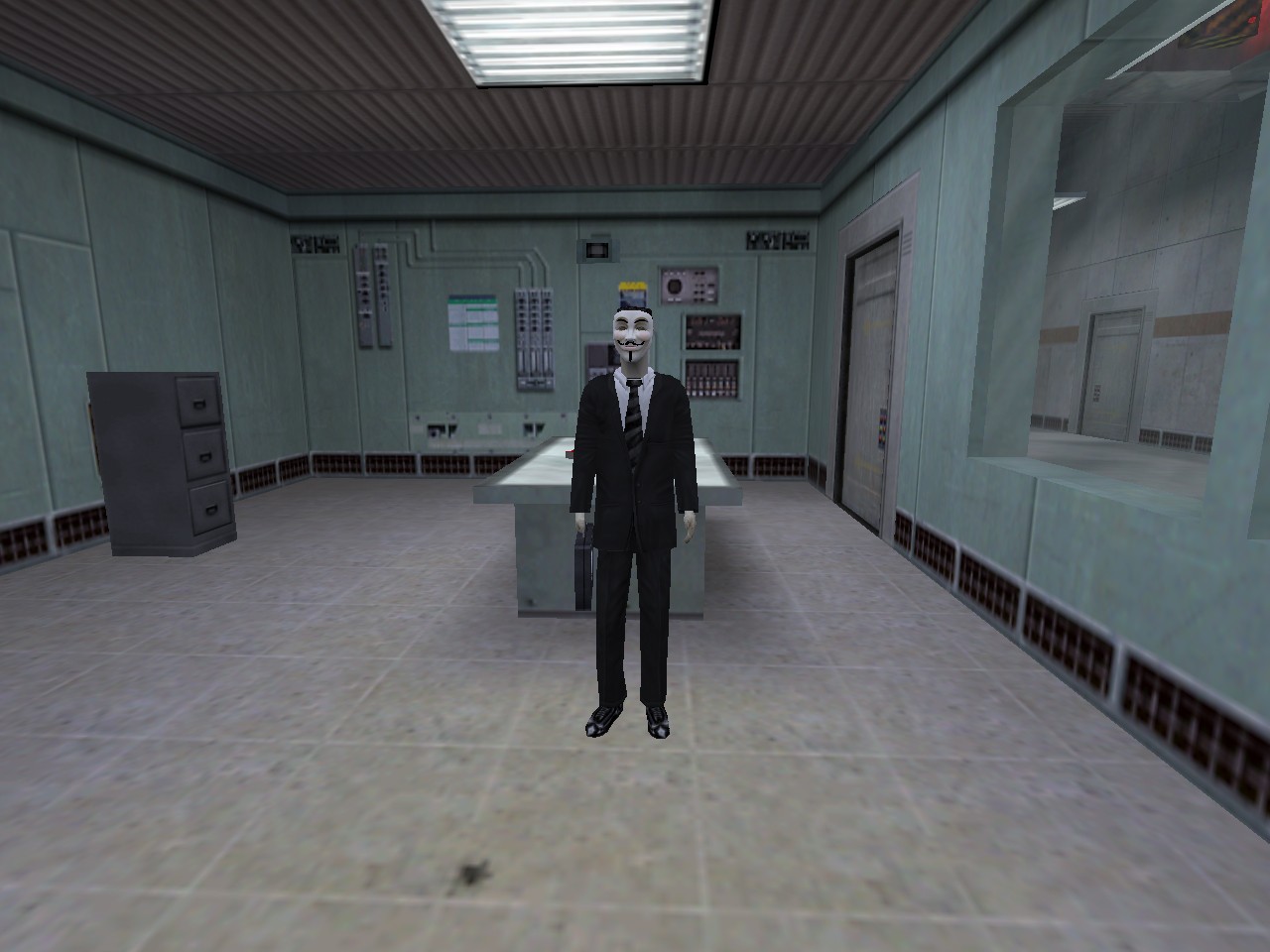Anonymous G-man [Half-Life] [Mods]