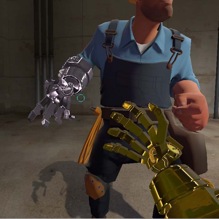 Darkgold/Darksilver Gunslinger V2 Mod for Team Fortress 2 | TF2 Mods