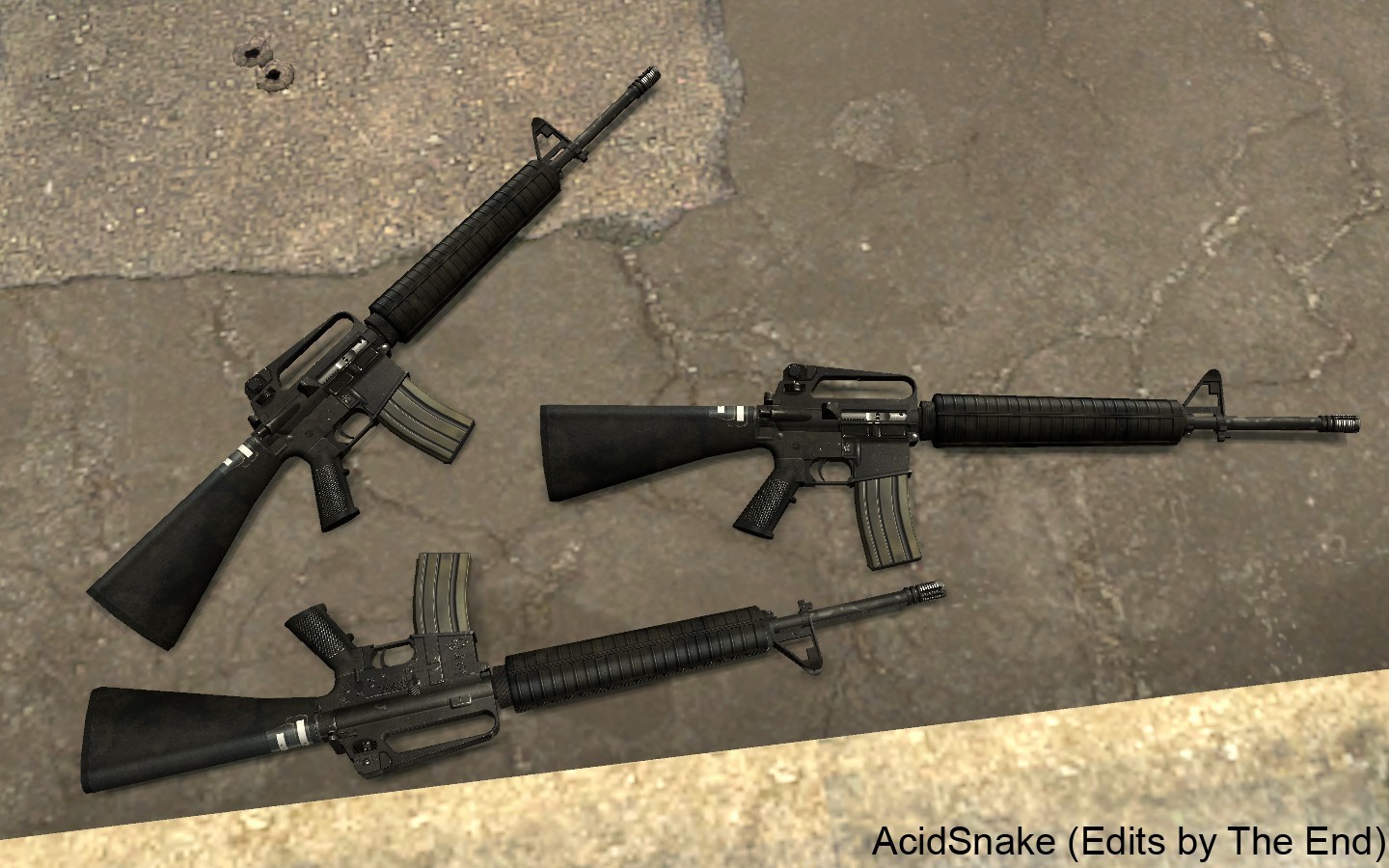 Twinke Masta's M16A3 on Mr.Brightside's Anims-V2 [Counter-Strike ...