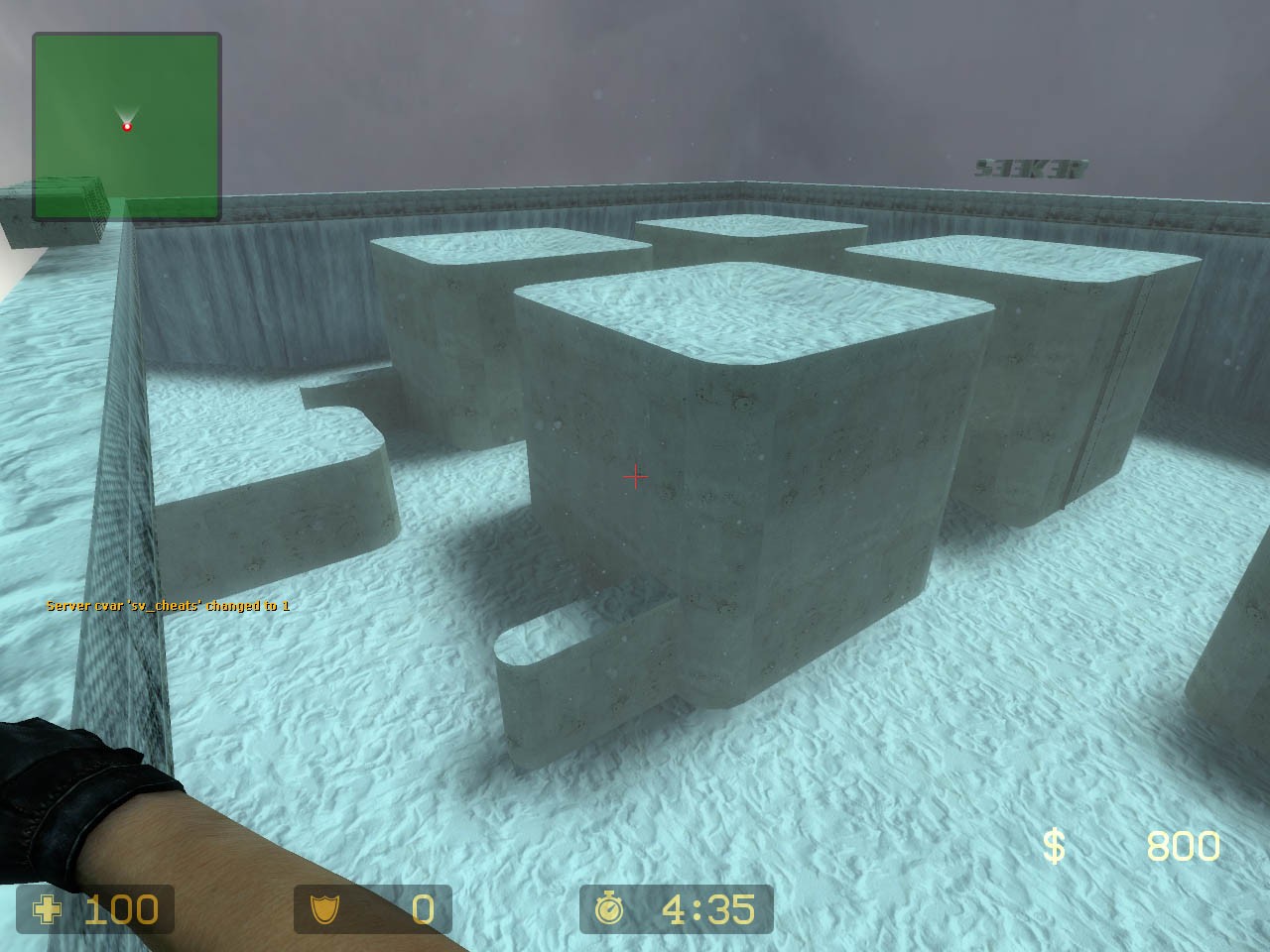 Ice World in HD Mod for Counter-Strike: Source | CS:S Mods