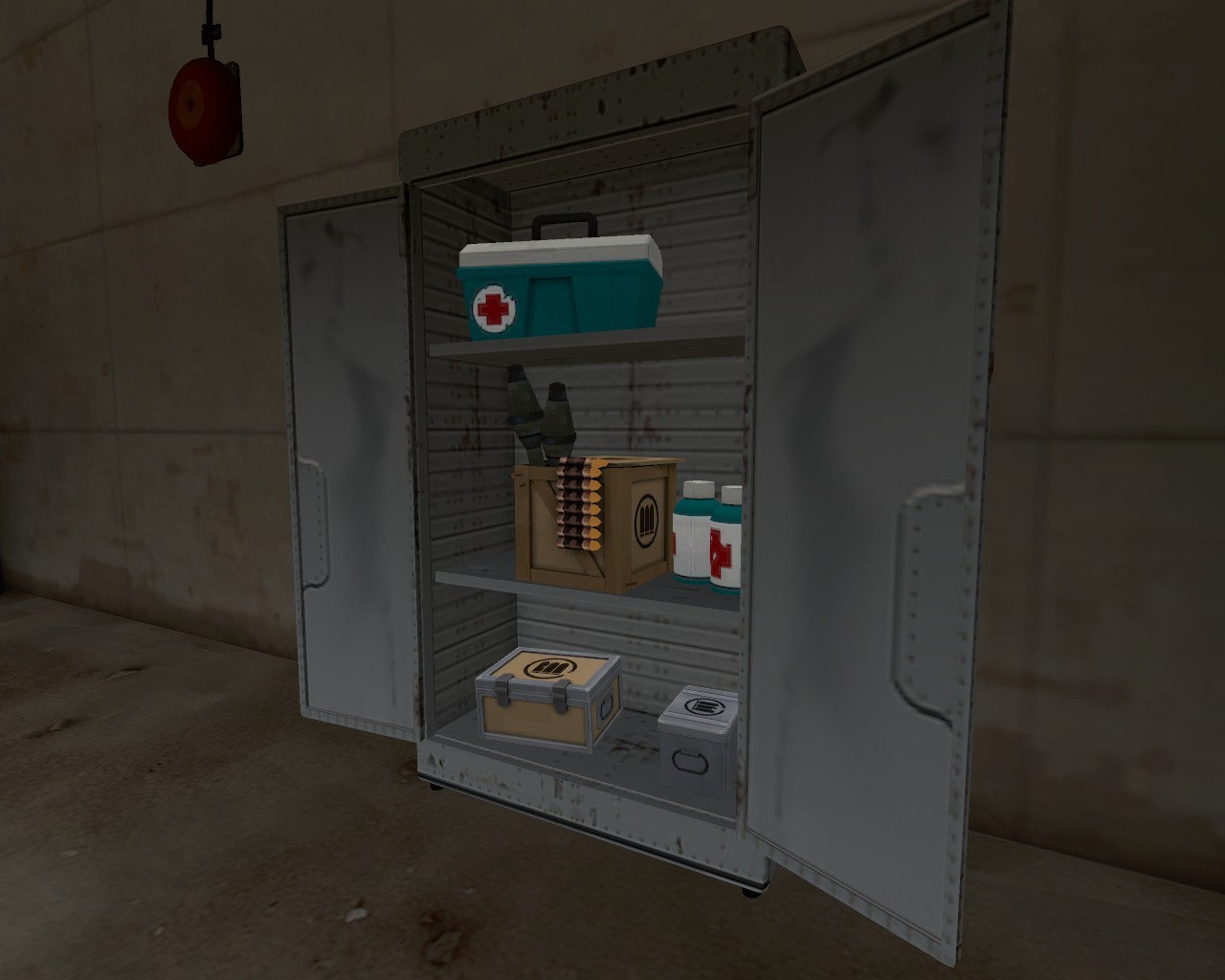 Reinforced Metal Locker(Skull) [Team Fortress 2] [Mods]