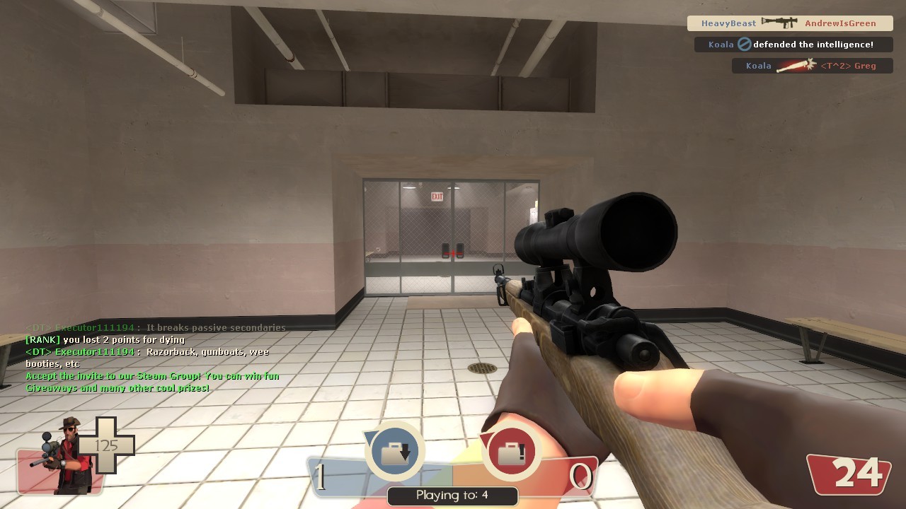 Kar98 Beta 0.5 - Vanilla Sniper Mod for Team Fortress 2 | TF2 Mods