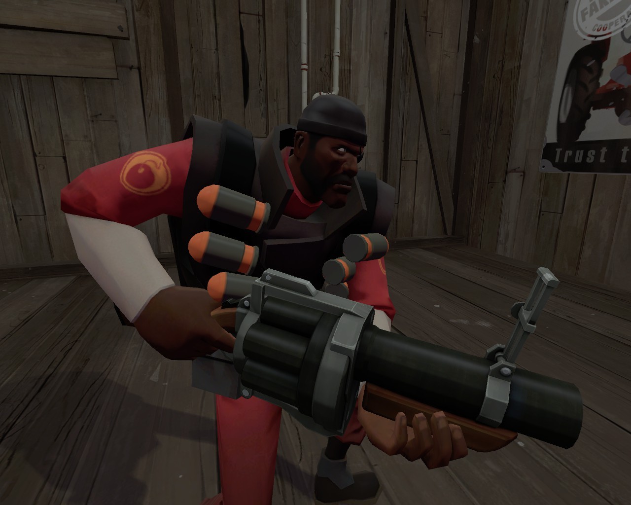 Meet the Demoman's Logo Style Mod for Team Fortress 2 | TF2 Mods