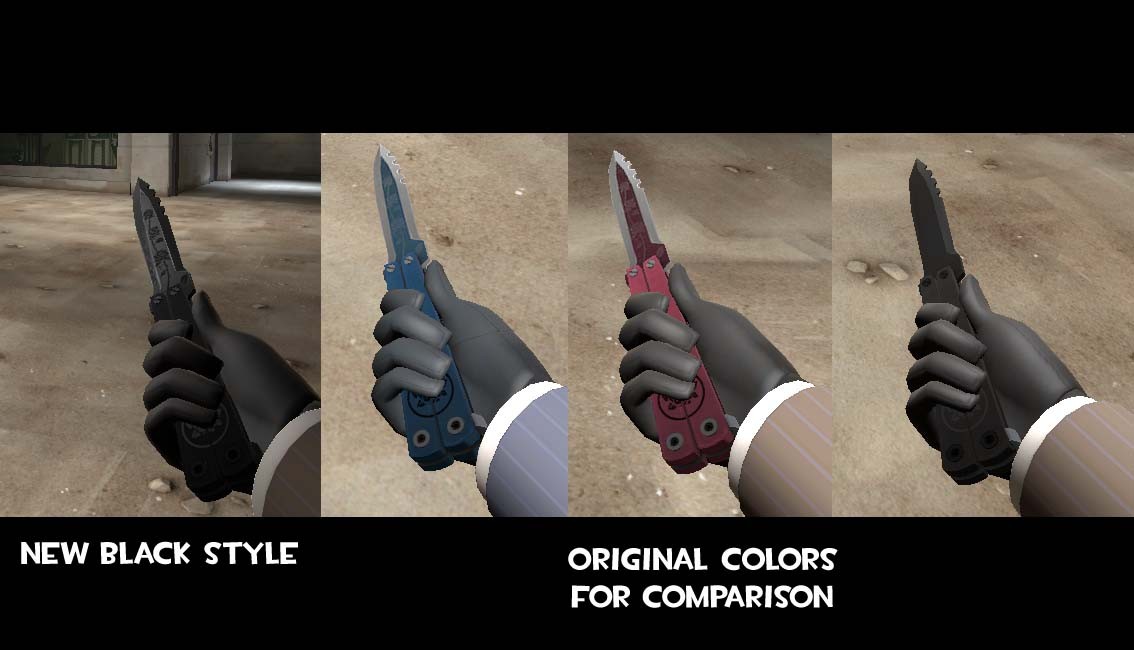 Black Rose Retexture Mod for Team Fortress 2 | TF2 Mods