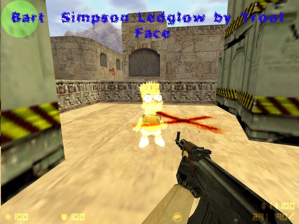 Bart Simpson With A Gun