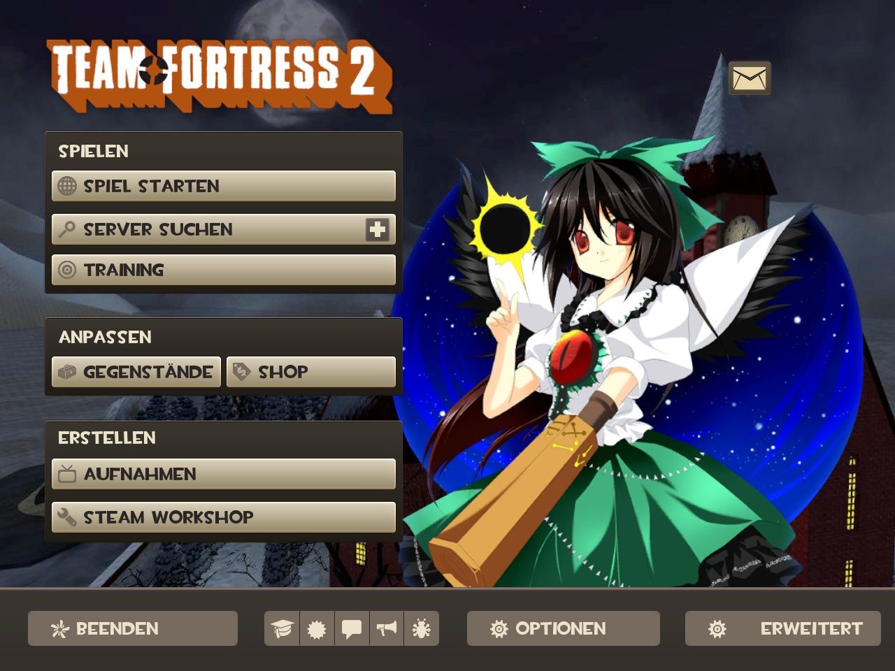 [Outdated] Touhou Menu Characters Mod for Team Fortress 2 | TF2 Mods