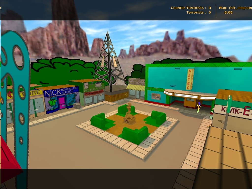 risk_simpsons Mod for Counter-Strike 1.6 | CS1.6 Mods