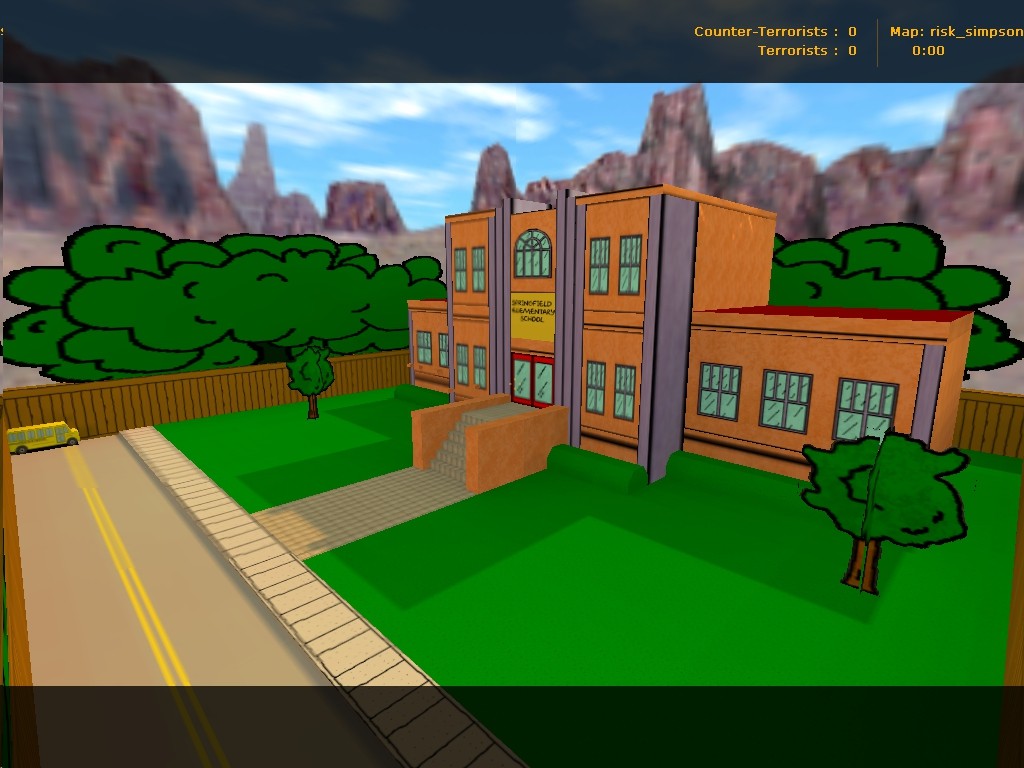 risk_simpsons Mod for Counter-Strike 1.6 | CS1.6 Mods