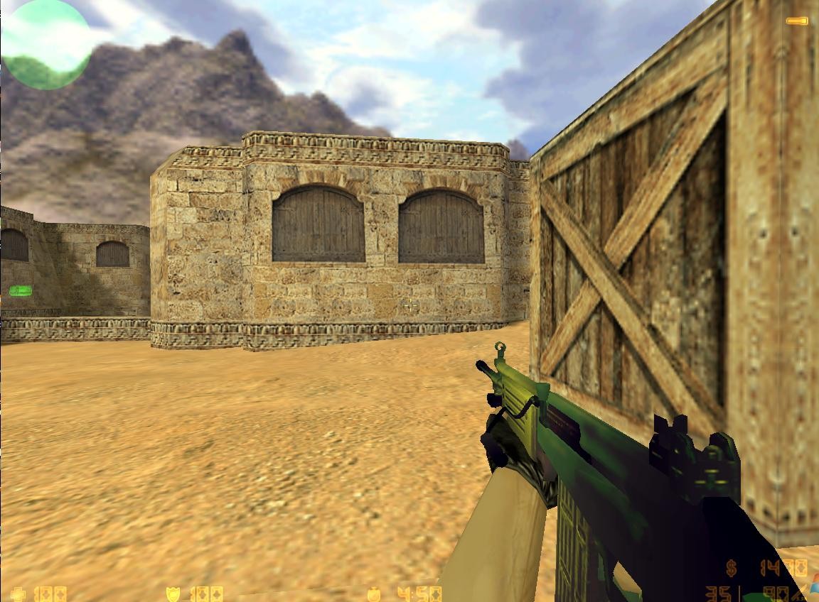 green galil retexture Mod for Counter-Strike 1.6 | CS1.6 Mods