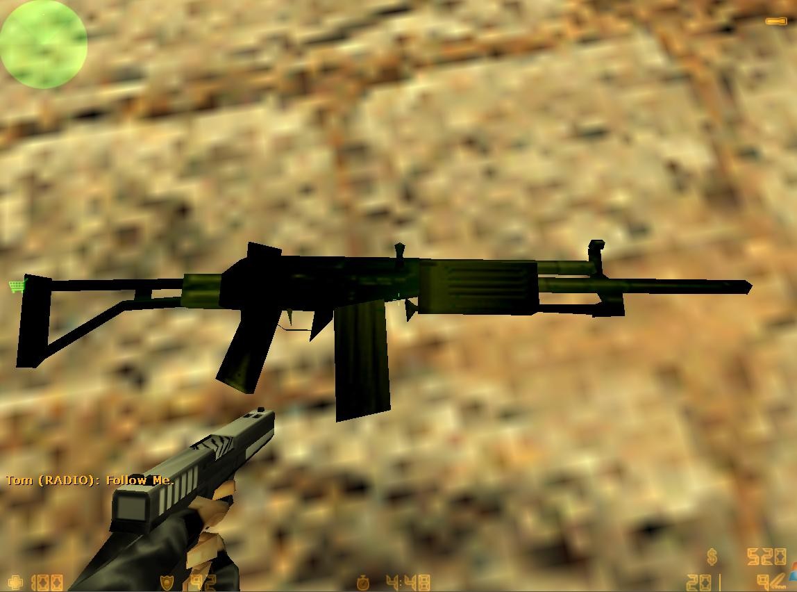 green galil retexture Mod for Counter-Strike 1.6 | CS1.6 Mods
