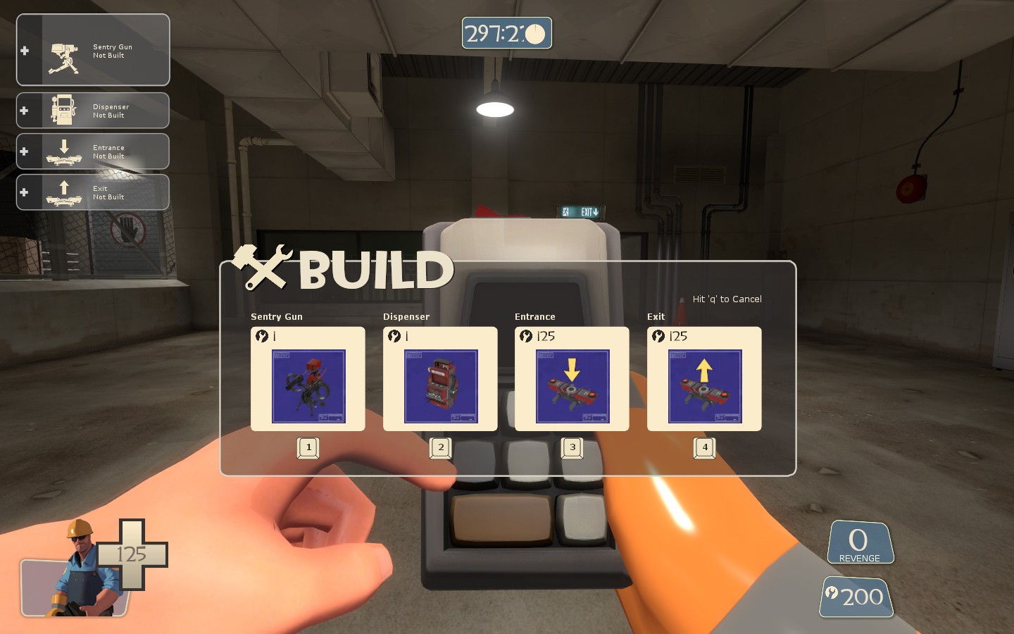 Colored Engineer's Builds [Team Fortress 2] [Mods]