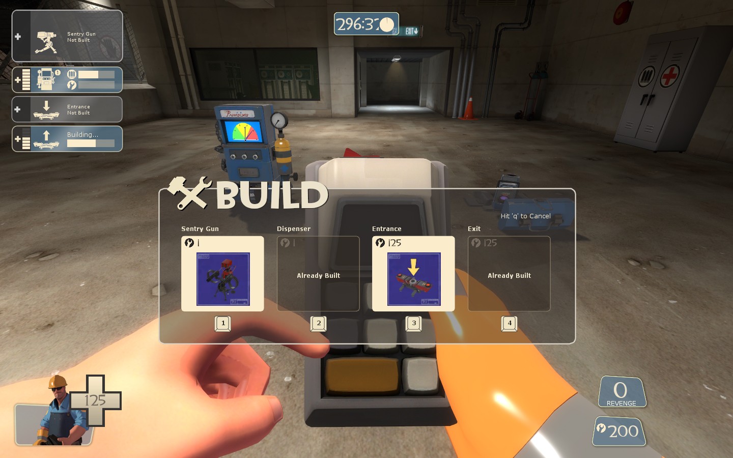 Colored Engineer's Builds [Team Fortress 2] [Mods]