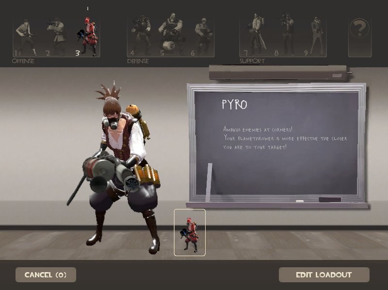Steam-punk hidden Pyro Mod for Team Fortress 2 | TF2 Mods