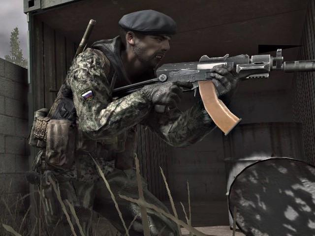 MP Realistic Spetsnaz Modern Woodland Mod for Call of Duty 4: Modern ...