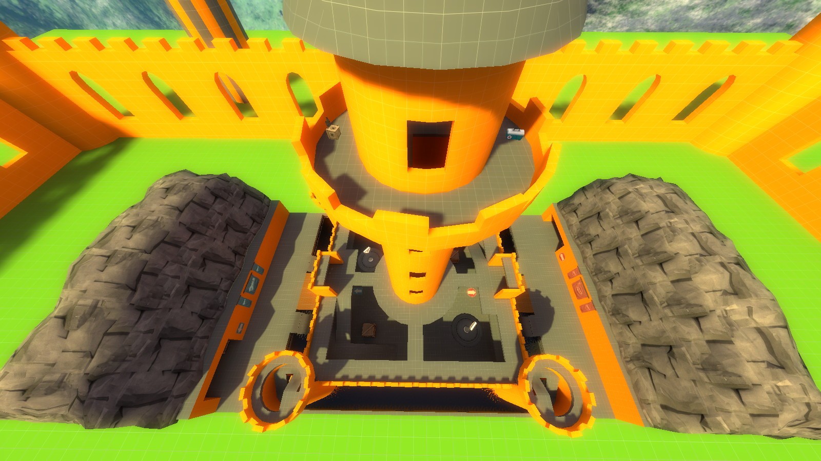 cp_orange_castle_forts Mod for Team Fortress 2 | TF2 Mods