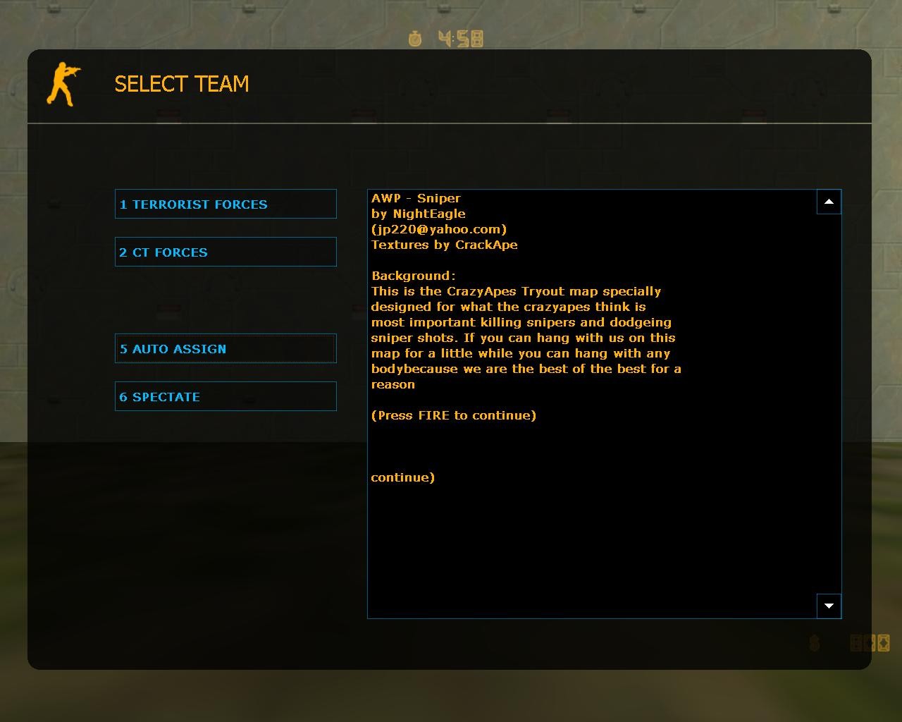 Electro Ghost Recon Gui v1.0 [Counter-Strike 1.6] [Mods]
