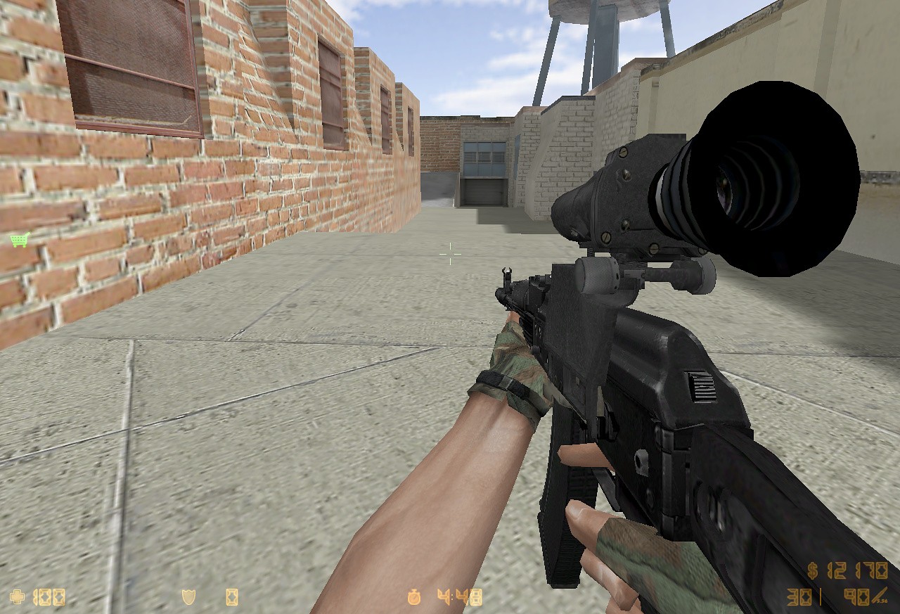AK-74M with 1p29 scope (final) Mod for Counter-Strike: Condition Zero ...