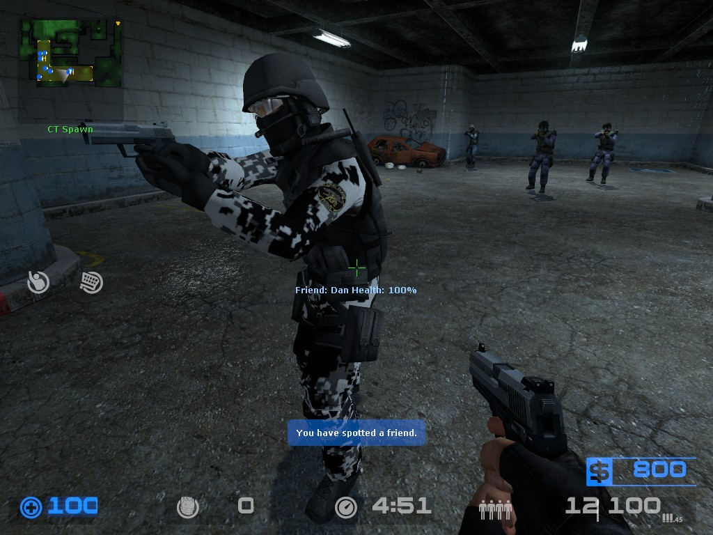 Futuristic CT [Counter-Strike: Source] [Mods]