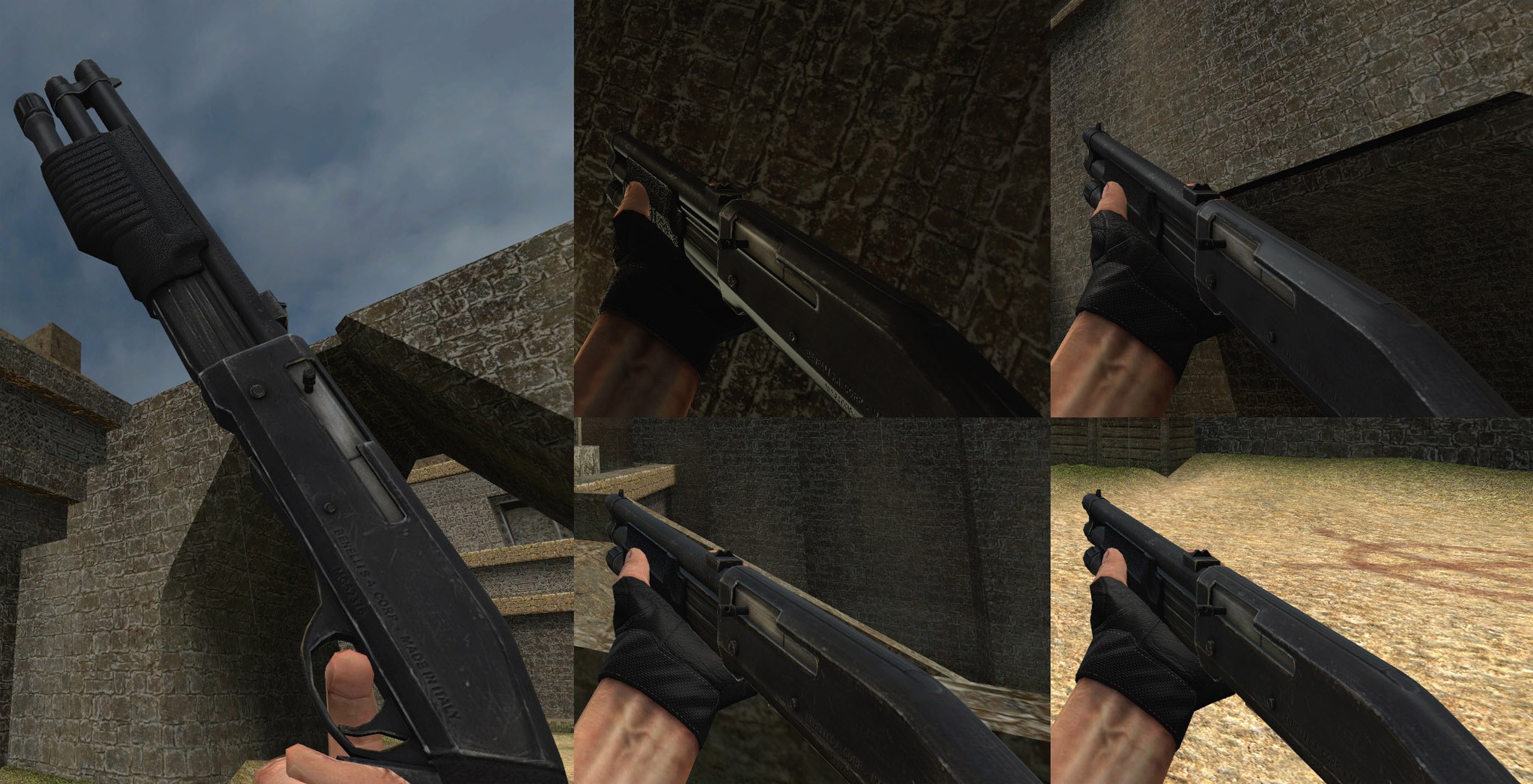 Default M3 Dynamic texture Mod for Counter-Strike: Source | CS:S Mods