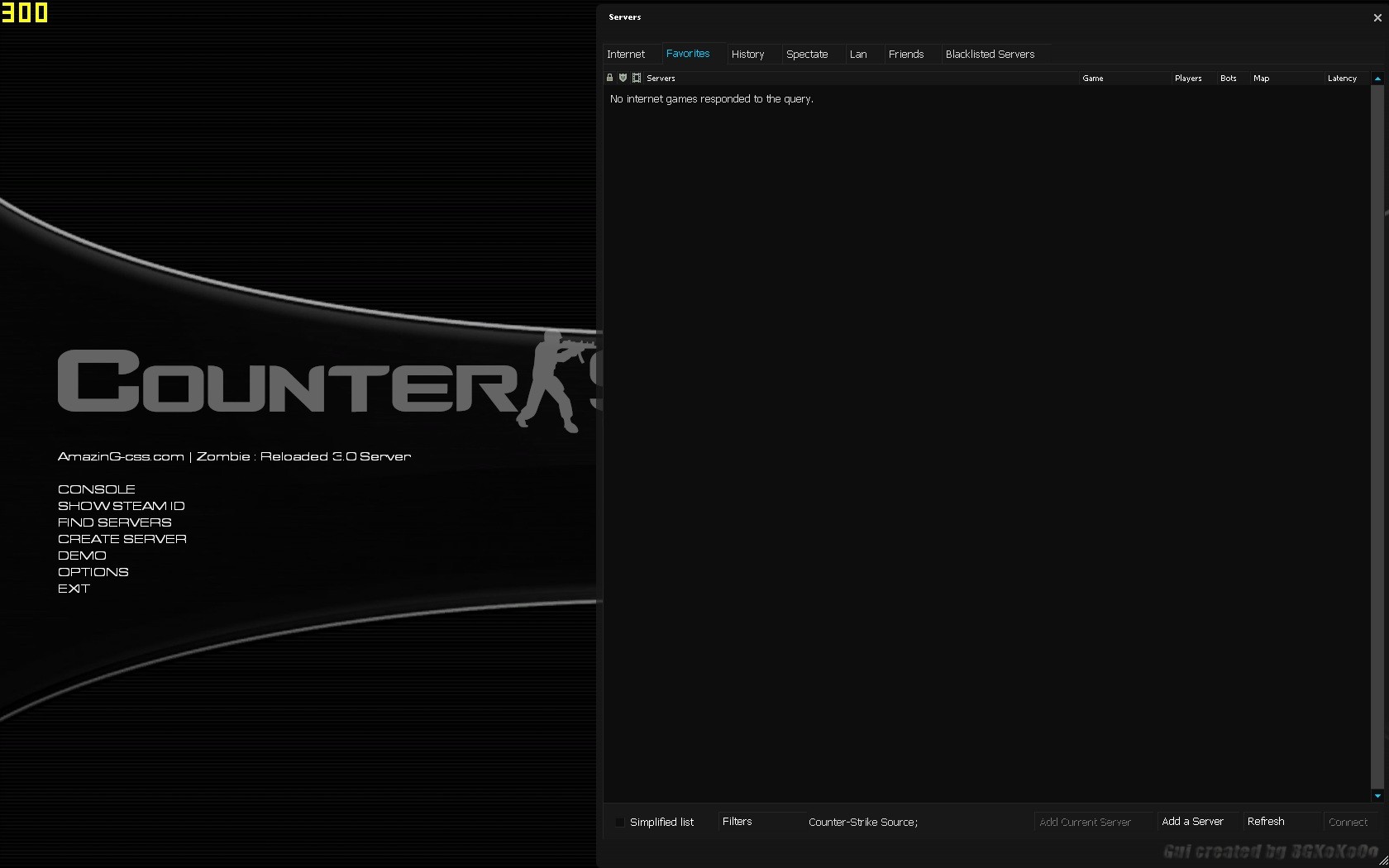 Mixed black GUI v1.0 [Counter-Strike: Source] [Mods]