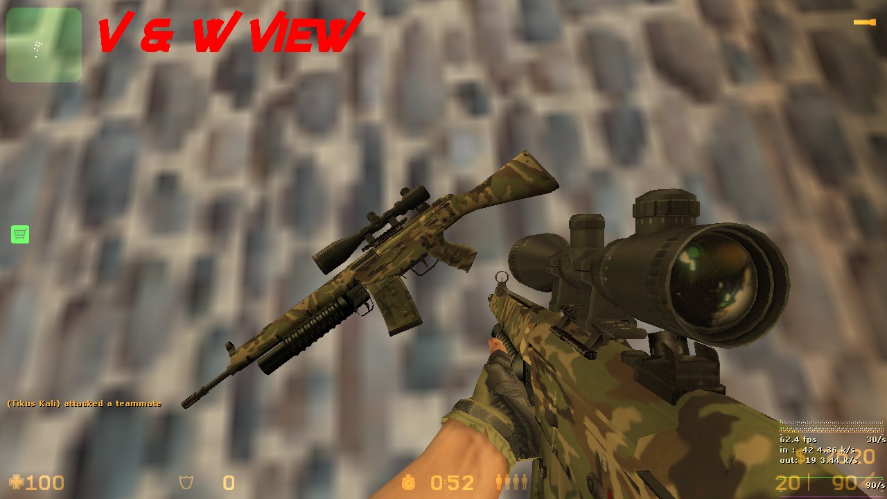 Woodland Camo G3/SG-1 [Counter-Strike: Condition Zero] [Mods]