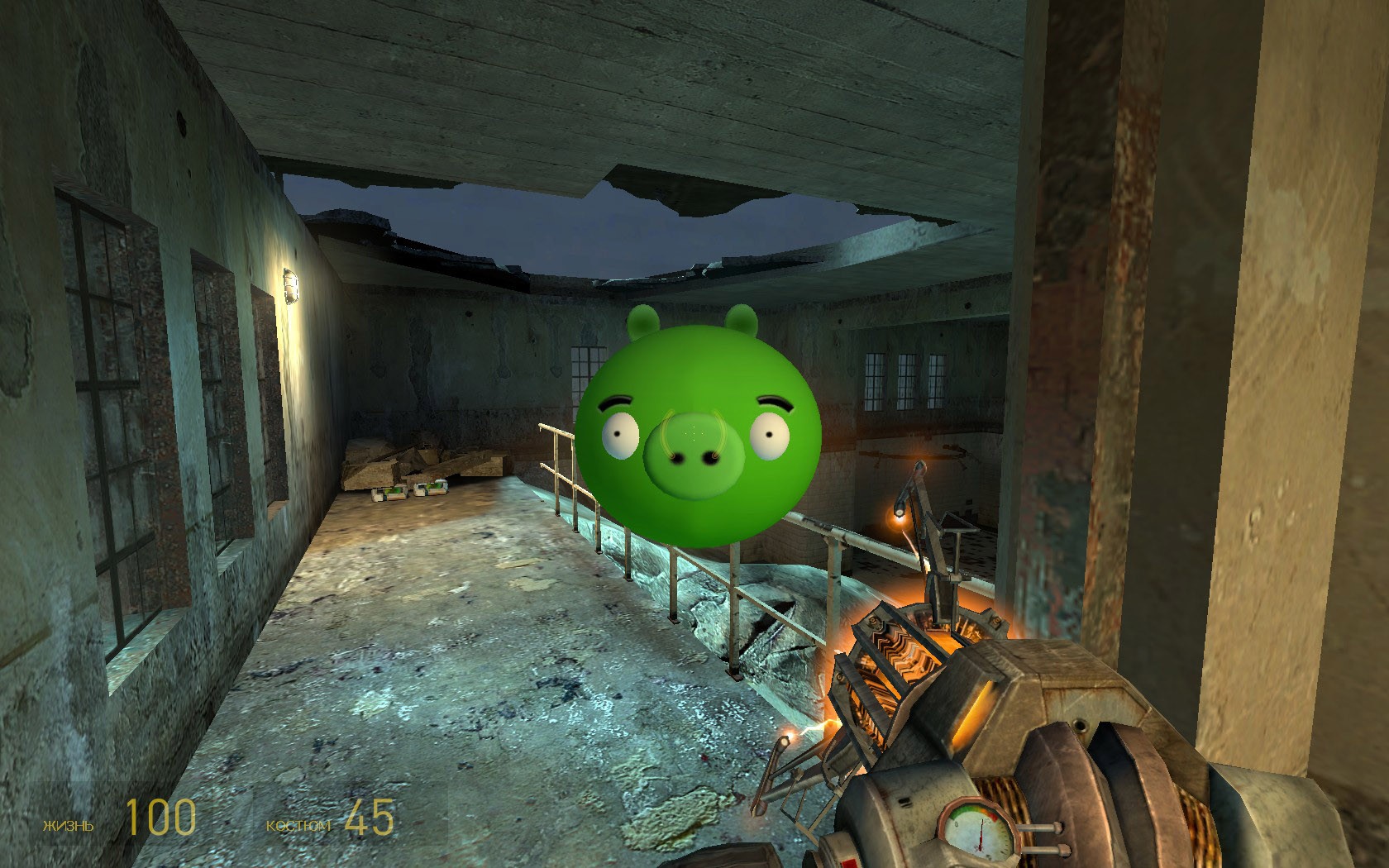 Pig from angry birds for ar 2 combine ball Mod for Half-Life 2 | HL2 Mods