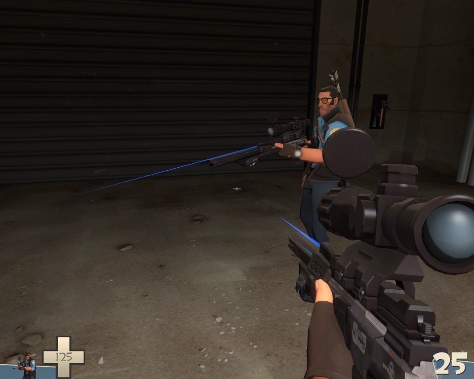 Machina with Laser Mod for Team Fortress 2 | TF2 Mods