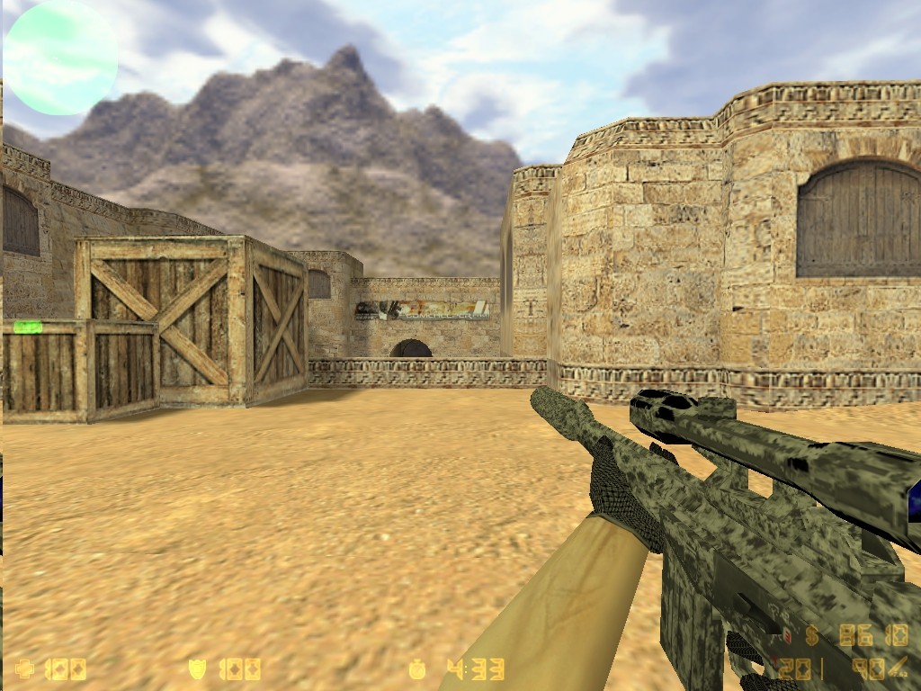 Valve G3sg1 with a silencer default/new textures [Counter-Strike 1.6] [Mods]