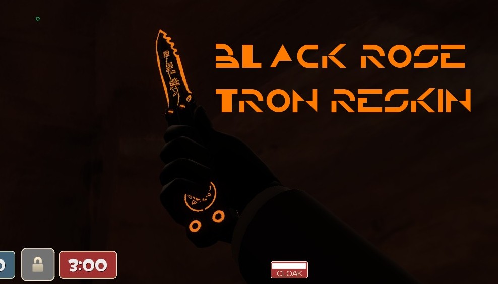 Black Rose Tron reskin [Updated] Mod for Team Fortress 2 | TF2 Mods