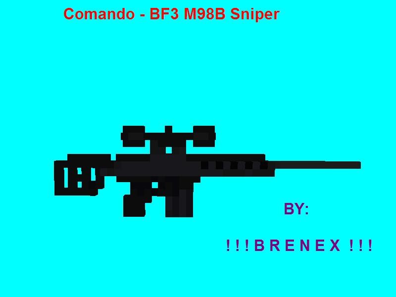 Comando - BF3 M98B [Ace of Spades] [Mods]