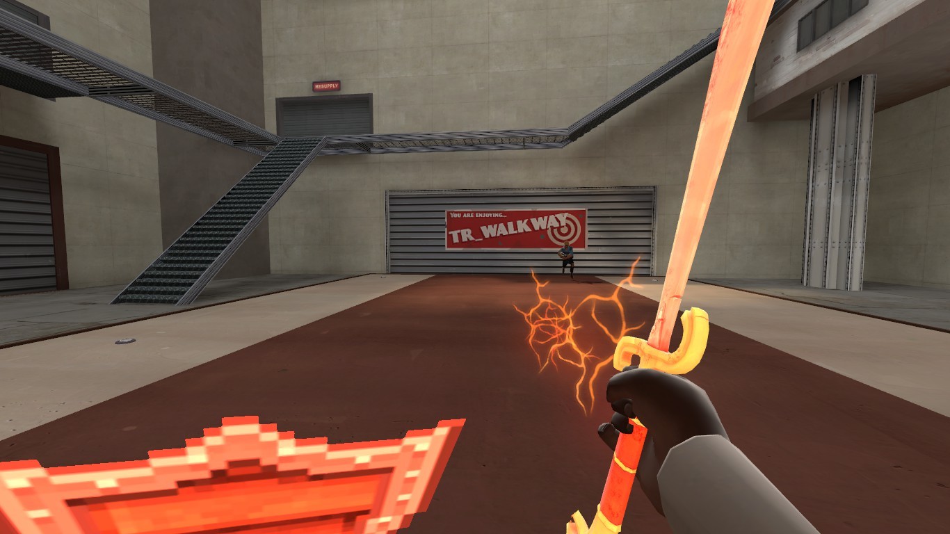 Miner's Little Pixelated Shield Mod for Team Fortress 2 | TF2 Mods