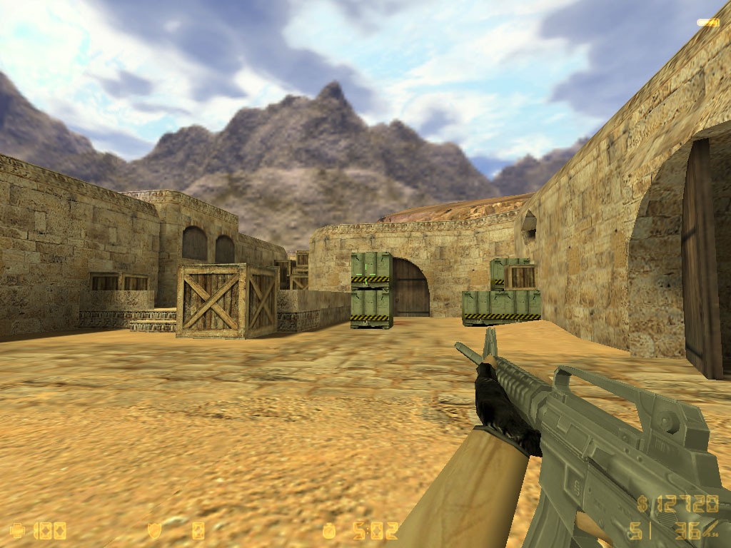 Silver M4A1 Chromed Mod for Counter-Strike 1.6 | CS1.6 Mods