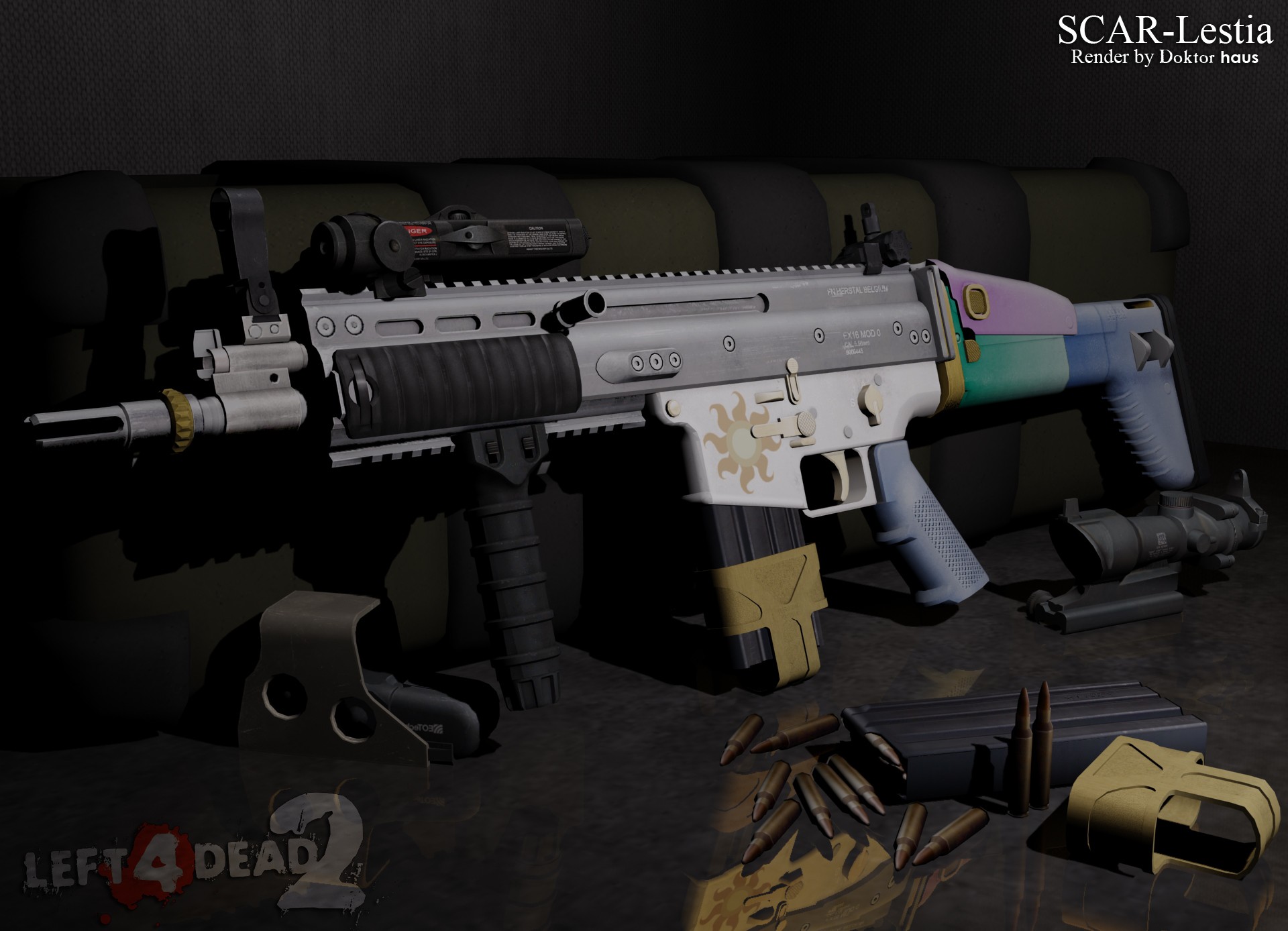 SCAR-Lestia Mod for Left 4 Dead 2 | L4D2 Mods